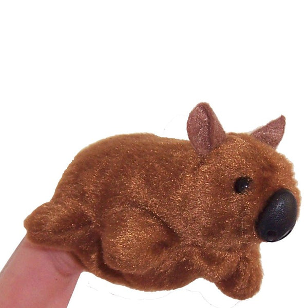 Animals of Australia - Finger Puppet - Wombat – Blackbird & Fox