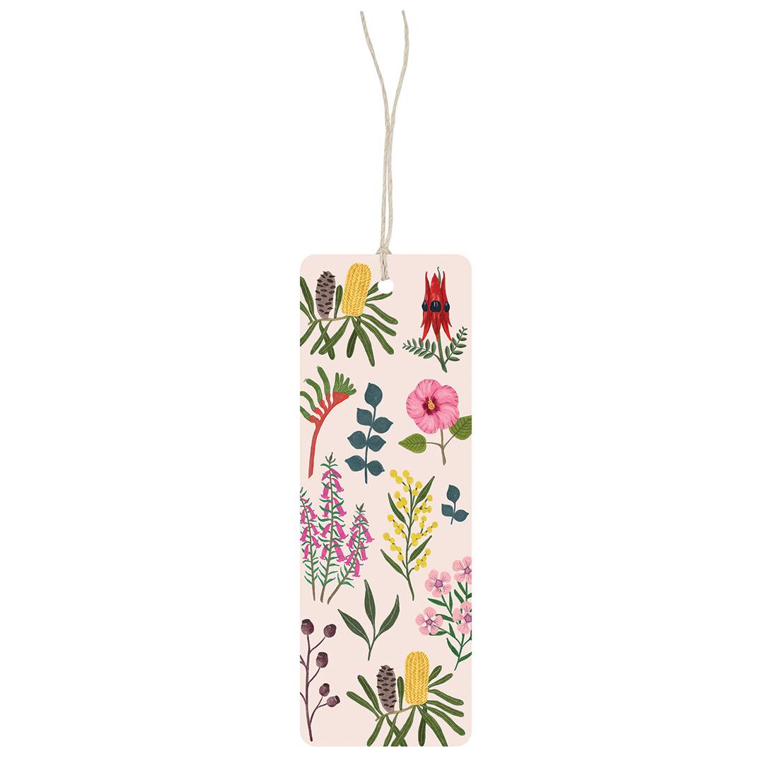 Negin Maddock - Bookmark - Australian Wildflowers — Blackbird & Fox