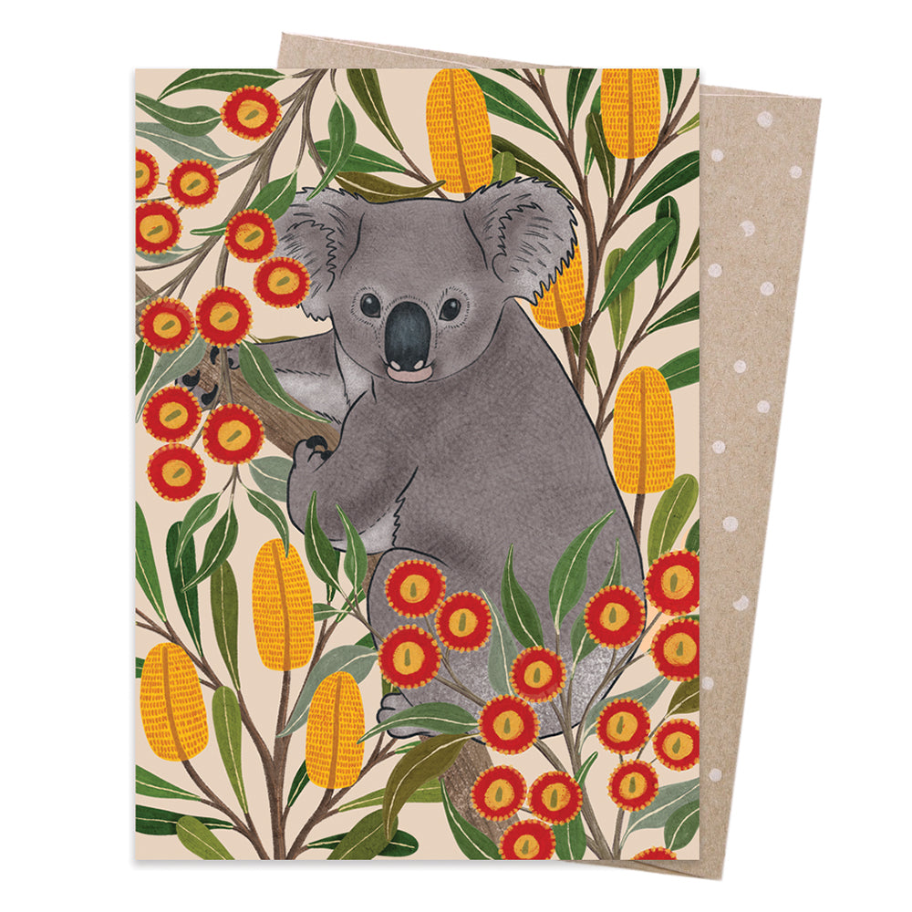 Negin Maddock - Greeting Card - Koala Country — Blackbird & Fox