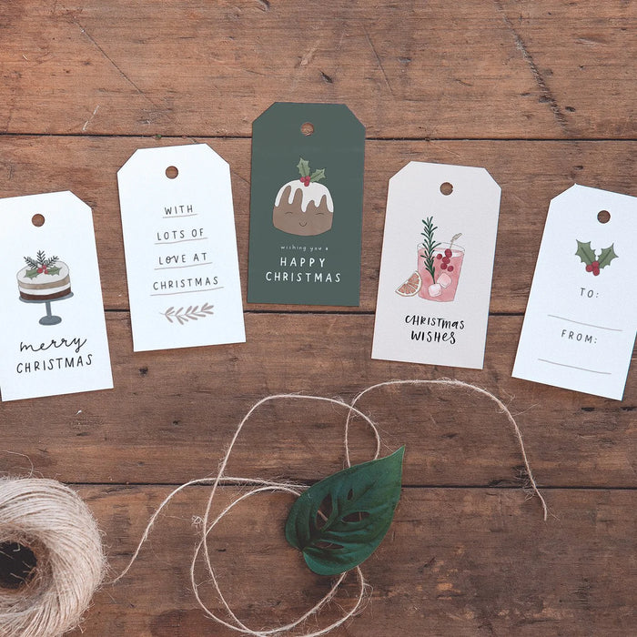 In The Daylight - Gift Tag - Wishing you a Happy Christmas — Blackbird ...