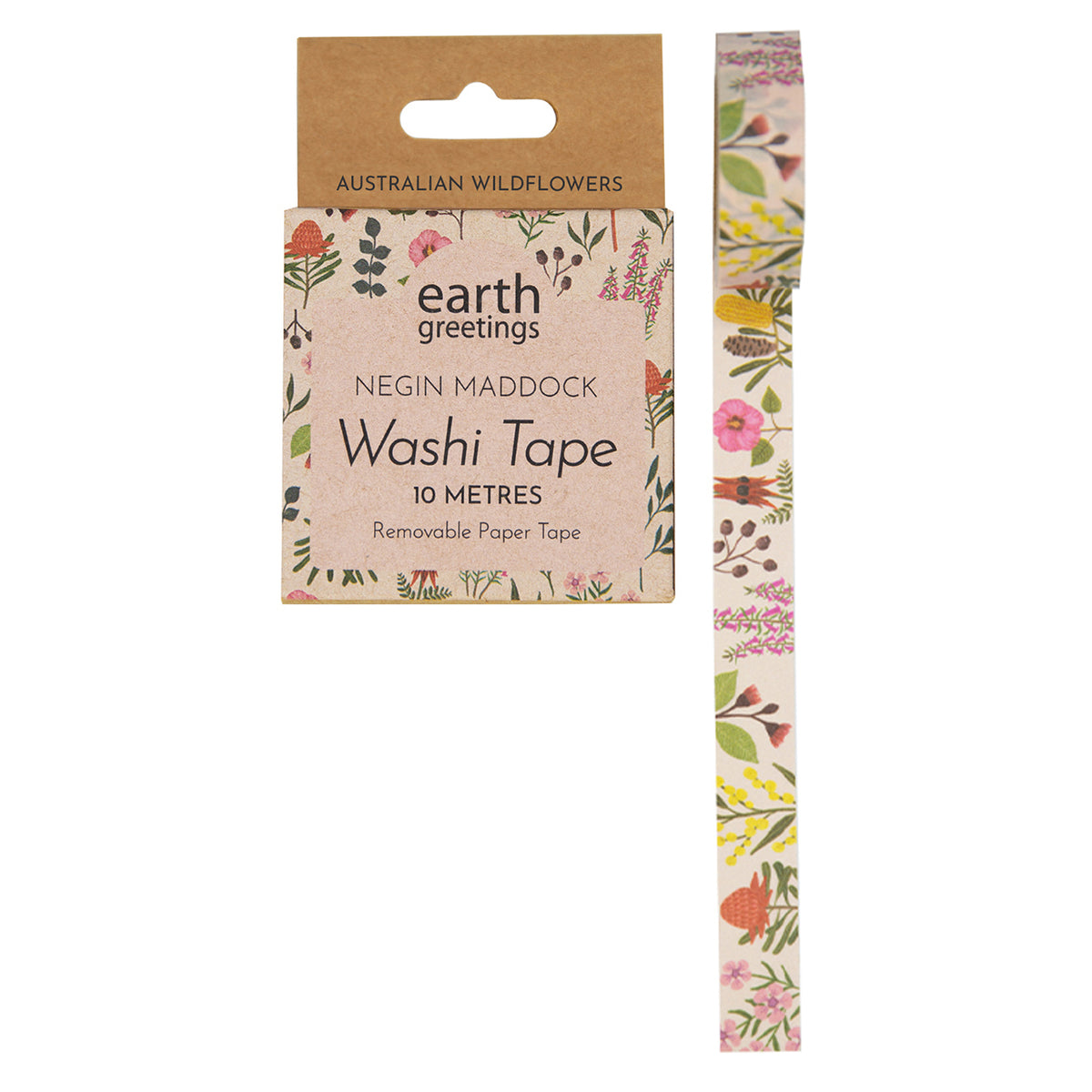 Negin Maddock - Washi Tape - Australian Wildflowers — Blackbird & Fox