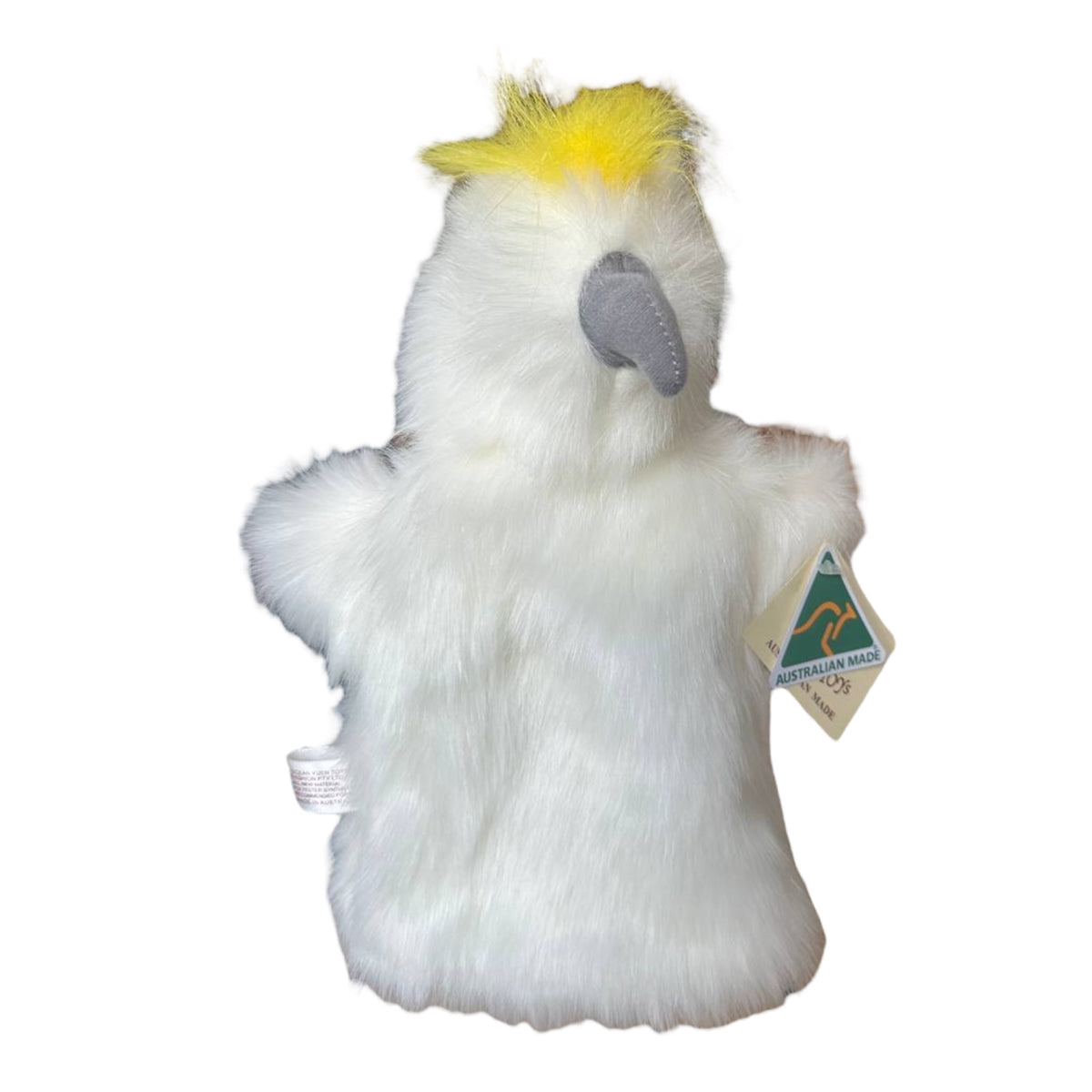 Ocean Yuen Toys - Hand Puppet - Cockatoo — Blackbird & Fox