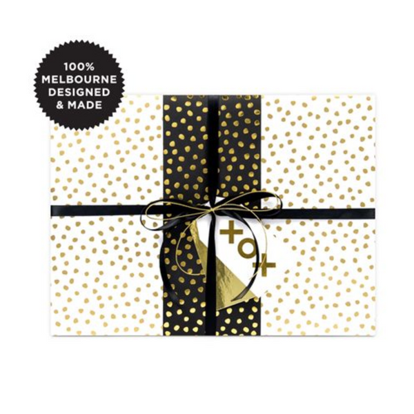 Inky Co - Gloss Roll Wrap - Pebbles Gold – Blackbird & Fox