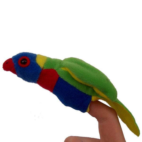 Animals of Australia - Finger Puppet - Rainbow Lorikeet – Blackbird & Fox