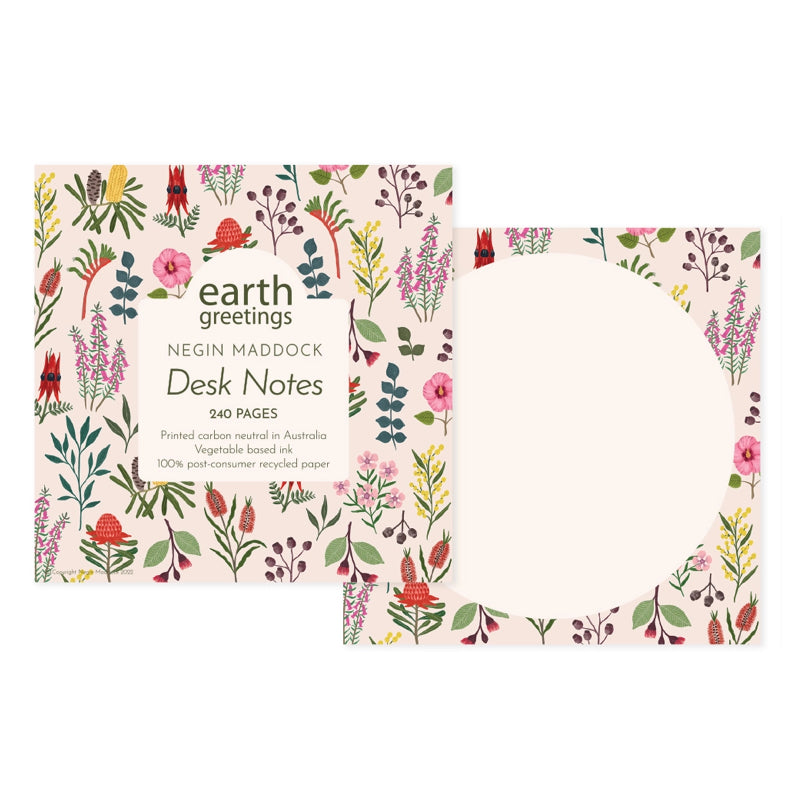 Negin Maddock - Desk Notes - Australian Wildflowers — Blackbird & Fox