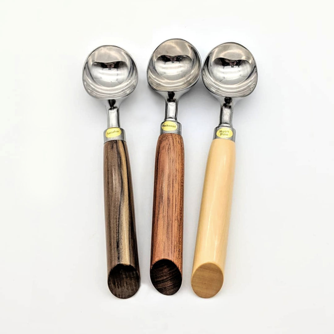 Tassie Timber Things - Ice Cream Scoop with Timber Handle — Blackbird & Fox
